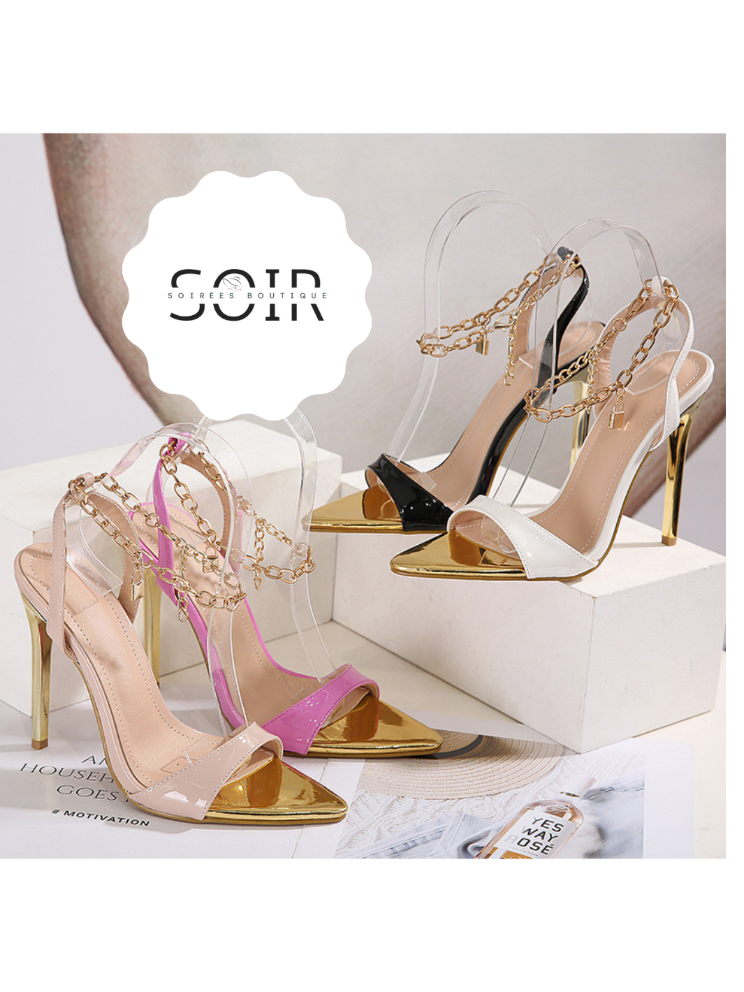 Style Heels with Various Outfits: Elevate Your Fashion Game – Soirées ...